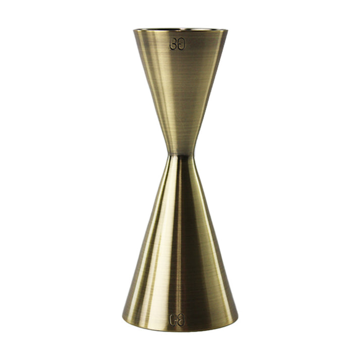 Jigger Maruchi 30/60ml Antique Gold | barGEEK Barware